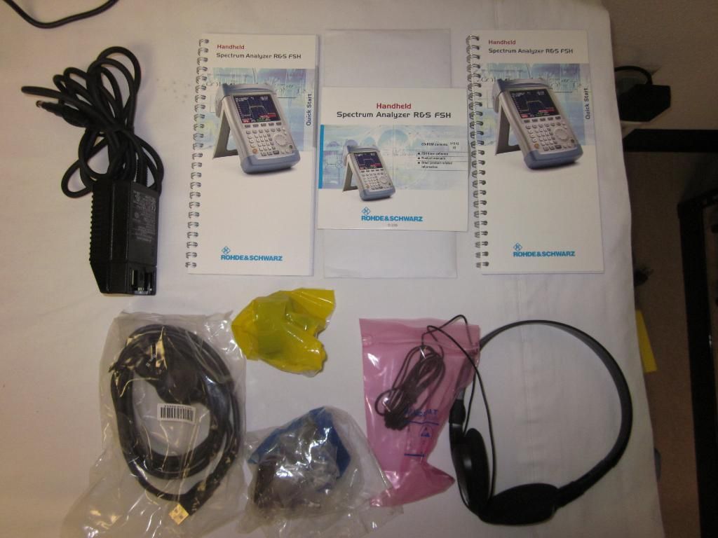 NEW Rohde & Schwarz FSH18 10MHz - 18GHz Handheld Spectrum Analyzer ... NEW Rohde & Schwarz FSH18 10MHz - 18GHz Handheld Spectrum Analyzer ...